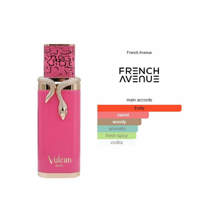 Vulcan Baie 100ml EDP by French Avenue [Pink Boa Alternative] | Shopee ...