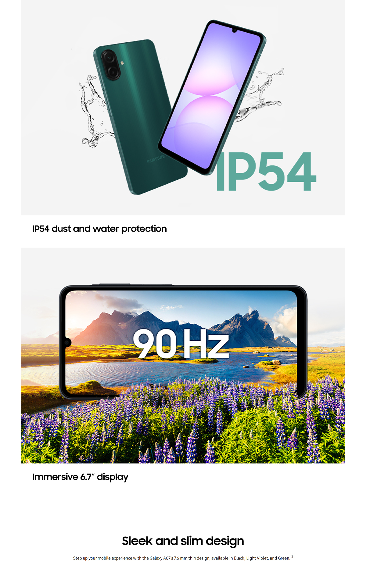 Samsung Galaxy A07 LTE | Shopee Singapore