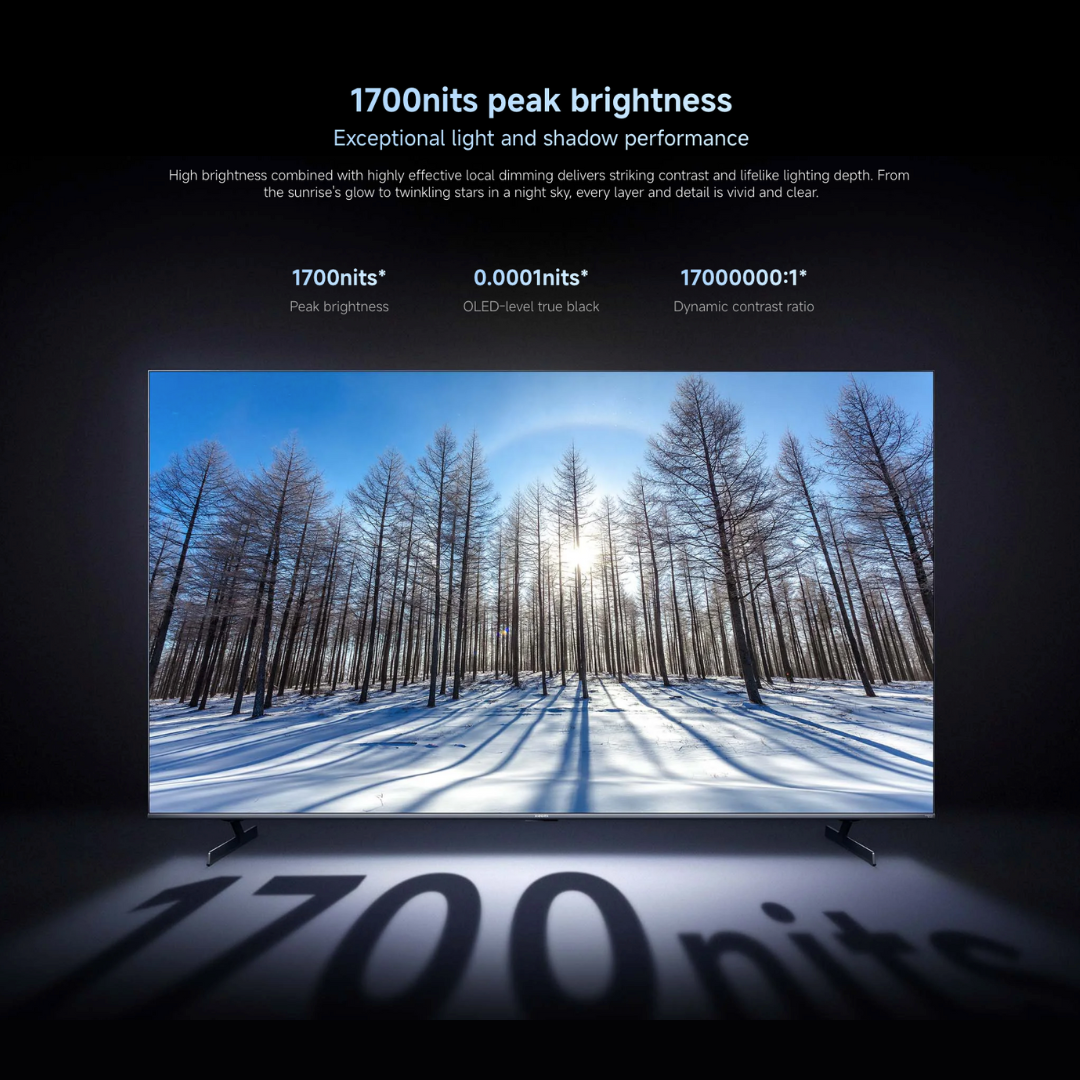 Xiaomi S Pro Mini LED 55"/65"/75" Google TV | QD Mini LED | 144 Refresh ...