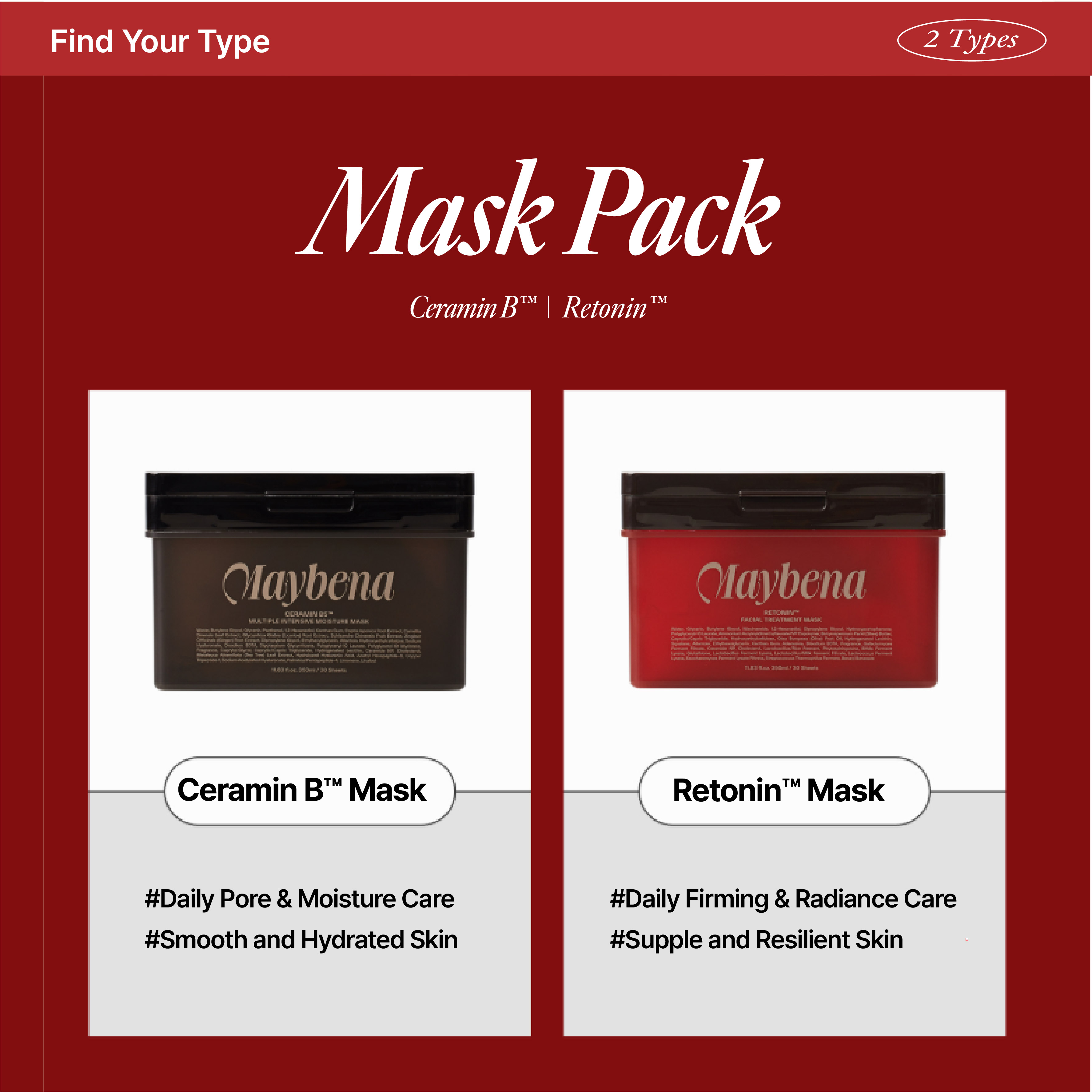 [Maybena] Daily Pore Care Sheet Mask 30 sheets/350ml (Ceramide ...