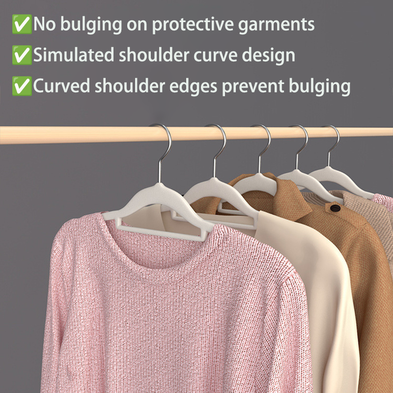 SG Anti-Slip Velour Hangers｜Wardrobe Storage Hooks｜Non-Deforming ...