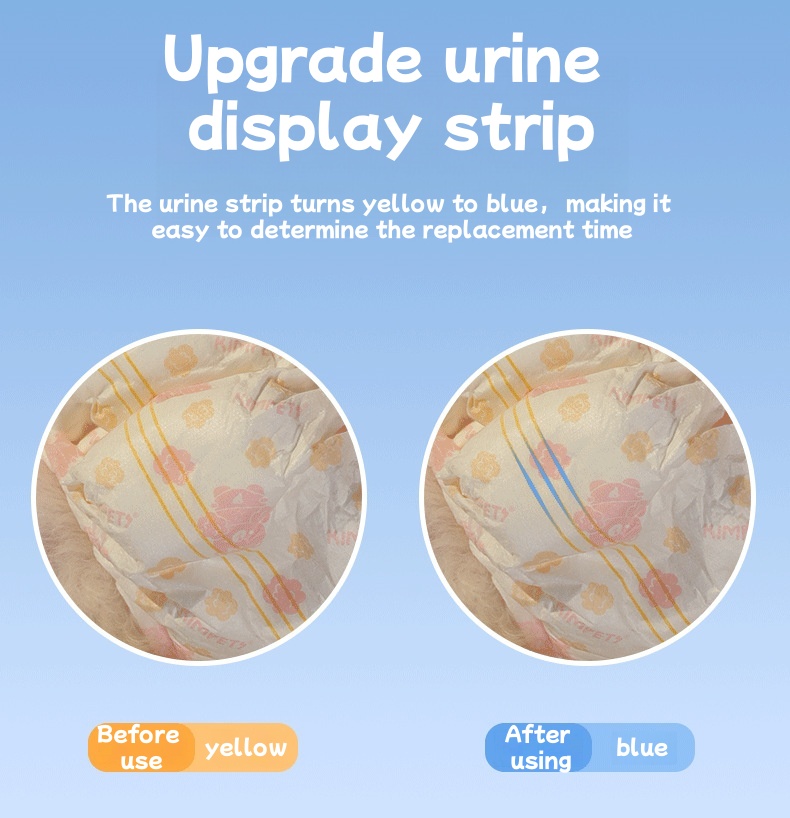 【24H Ship】Pet Diapers Disposable Urine Display Strip Diapers For Male ...