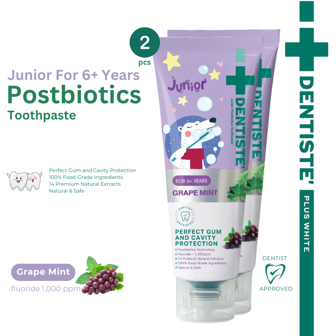 Buy 2 Save 30% off-Dentiste Grape Mint Flavor Junior Toothpaste (6 ...