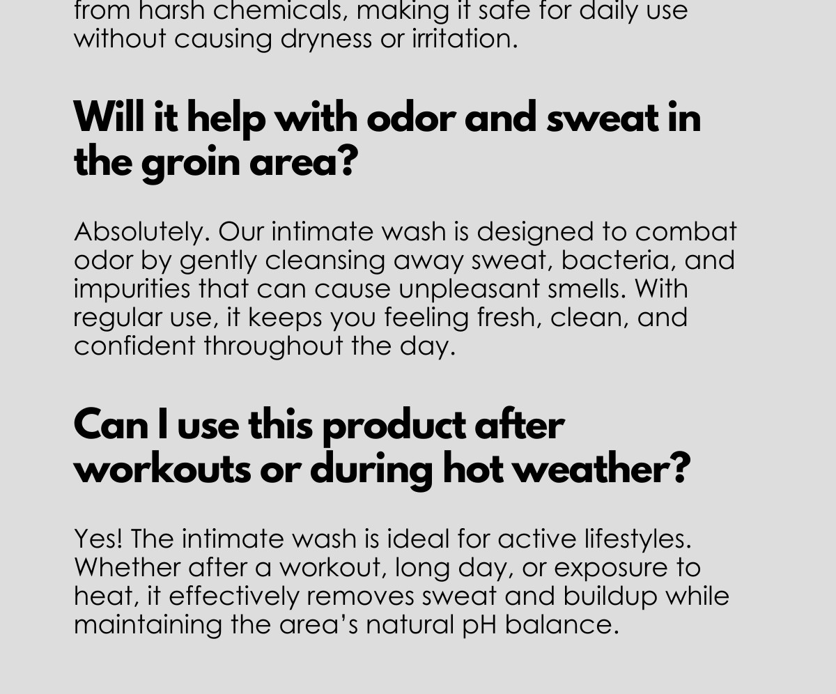 Nethers Down Under Wash | Men Antibacterial Cleansing Intimate Wash ...