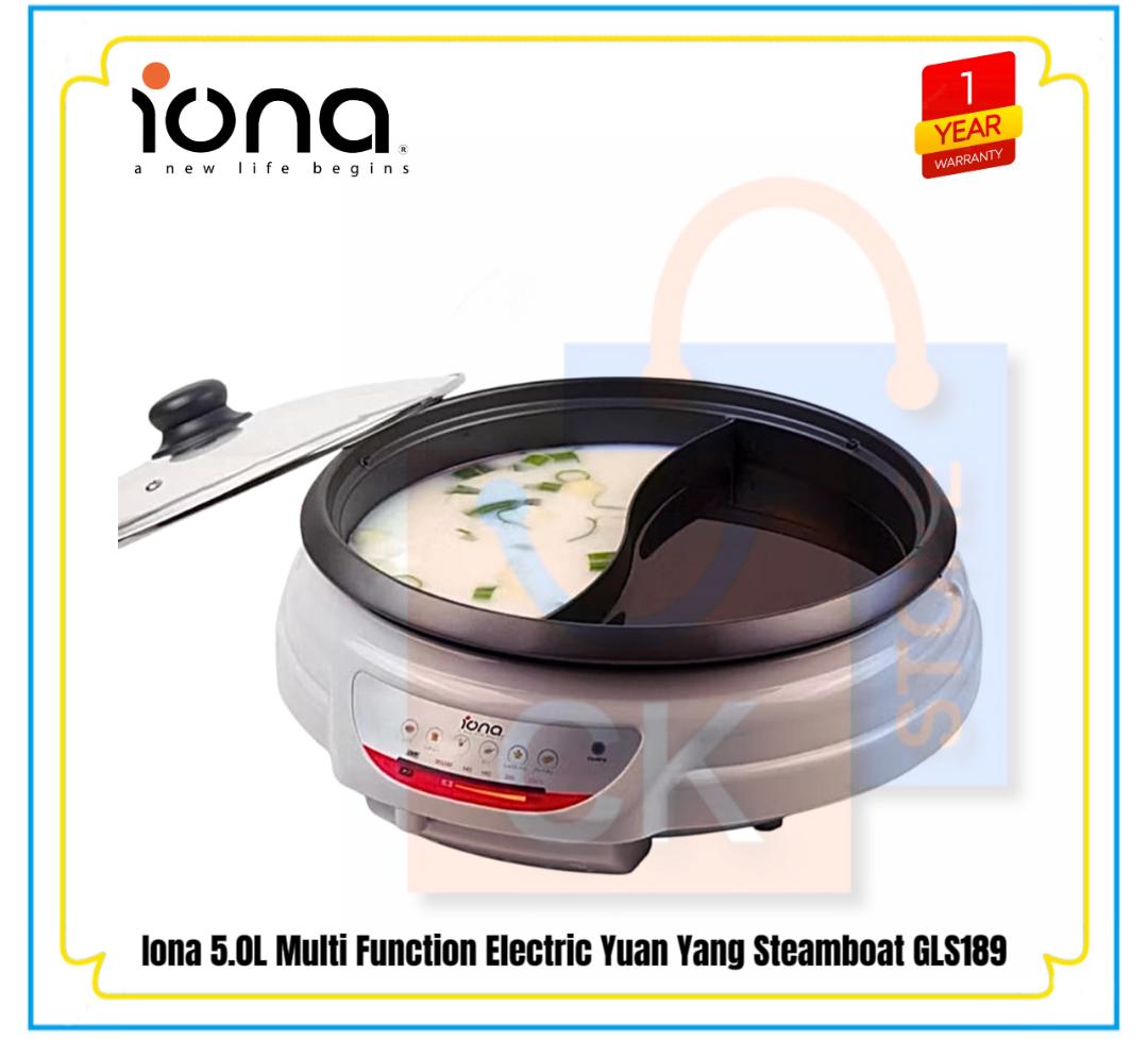 IONA 5.0L (Yuan/Yang Hotpot) Shabu Shabu Hotpot | Skillet | Steamboat ...