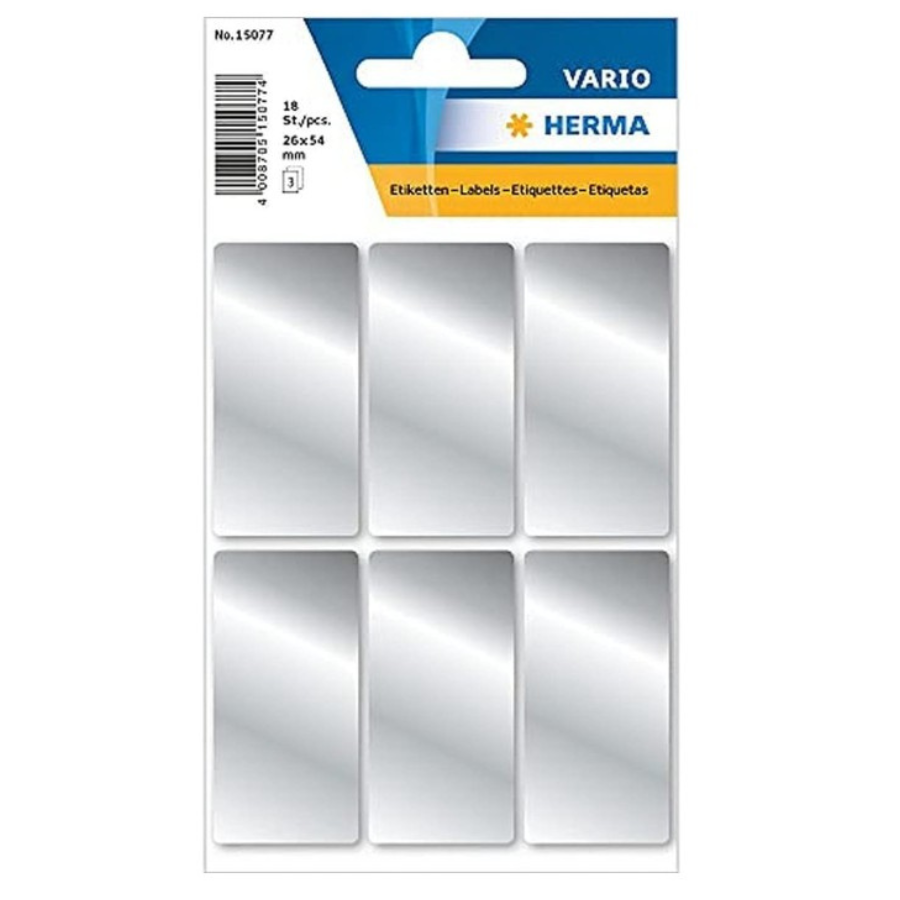 The Office Shoppe - HERMA Coloured Labels, 6 Labels per Sheet, 3 Sheets ...