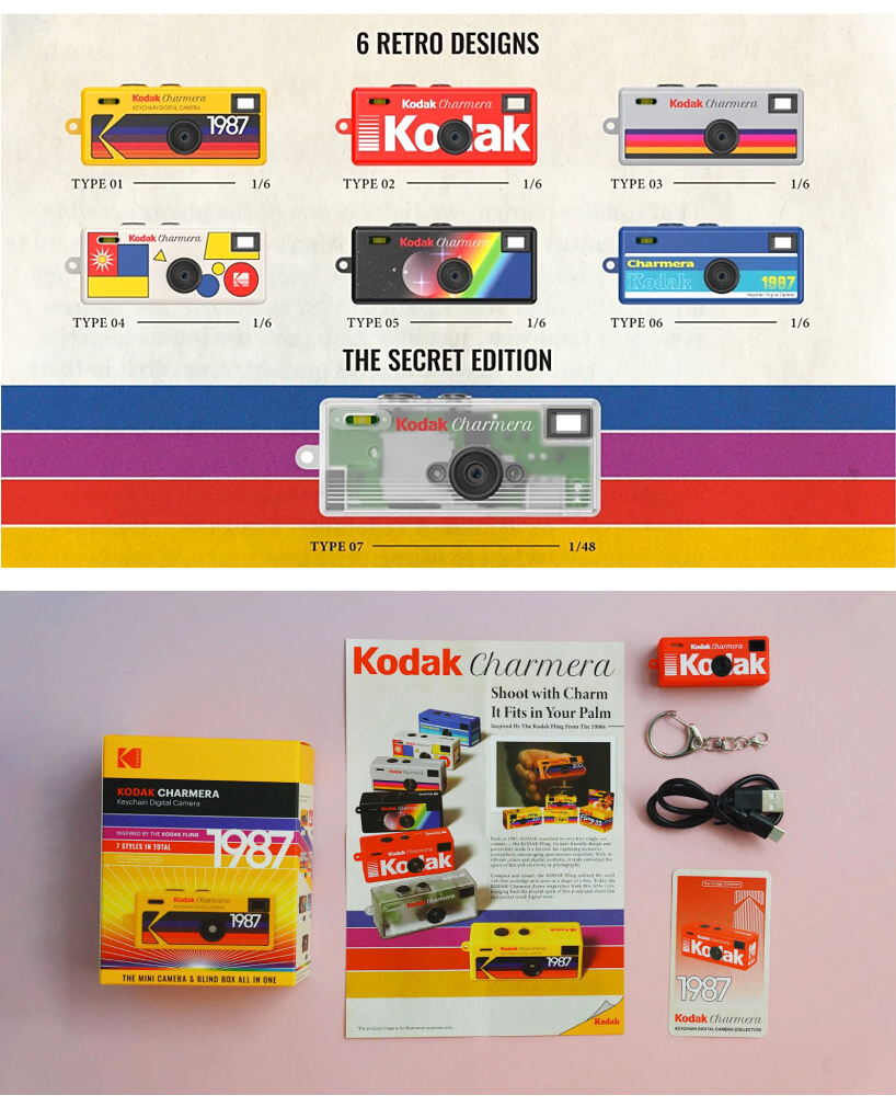 Kodak Charmera Keychain Digital Camera | Shopee Singapore