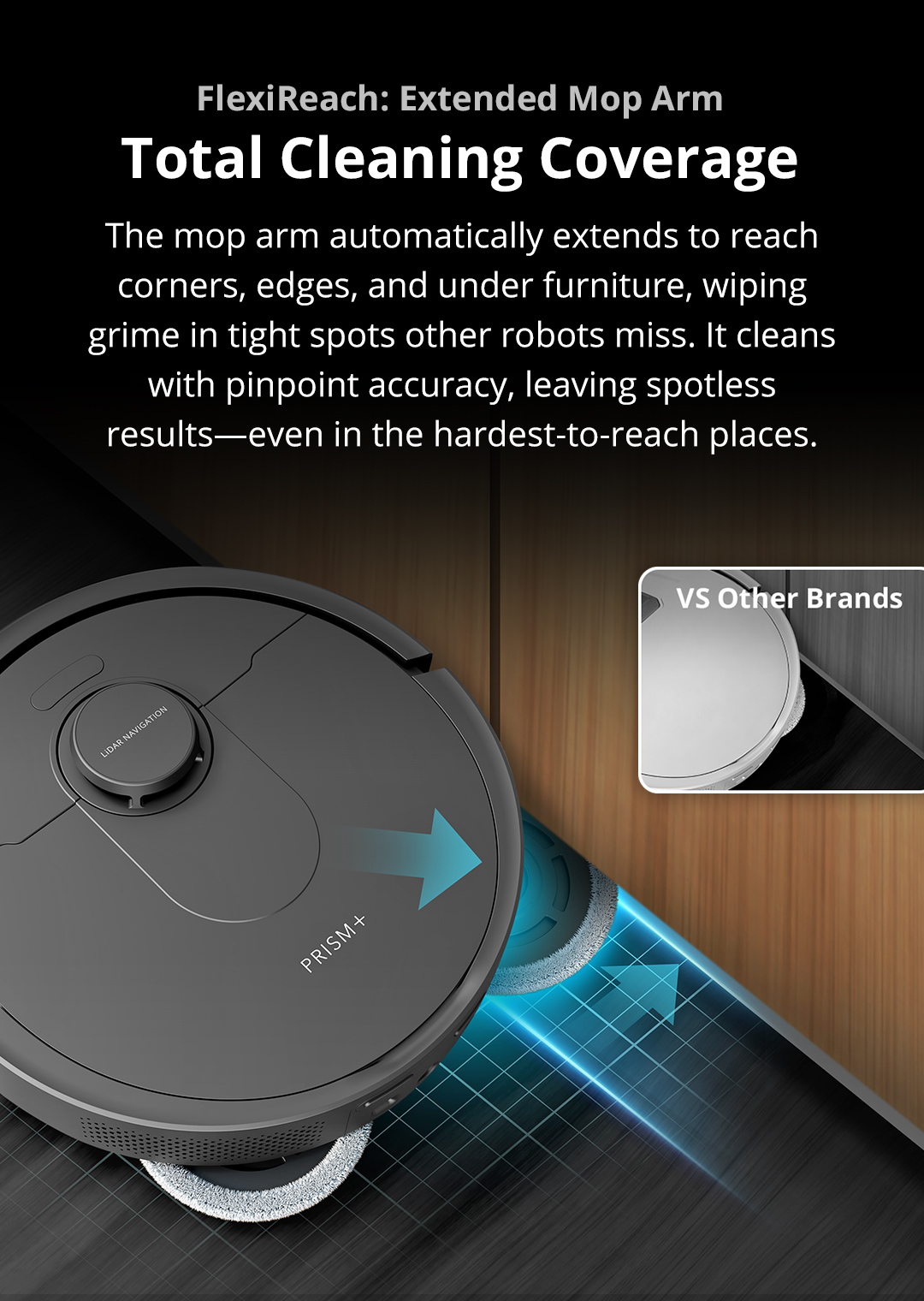 PRISM+ NanoBot Elite AI | Smart Robot Vacuum[Delivers in 1-2 working days] | Shopee Singapore
