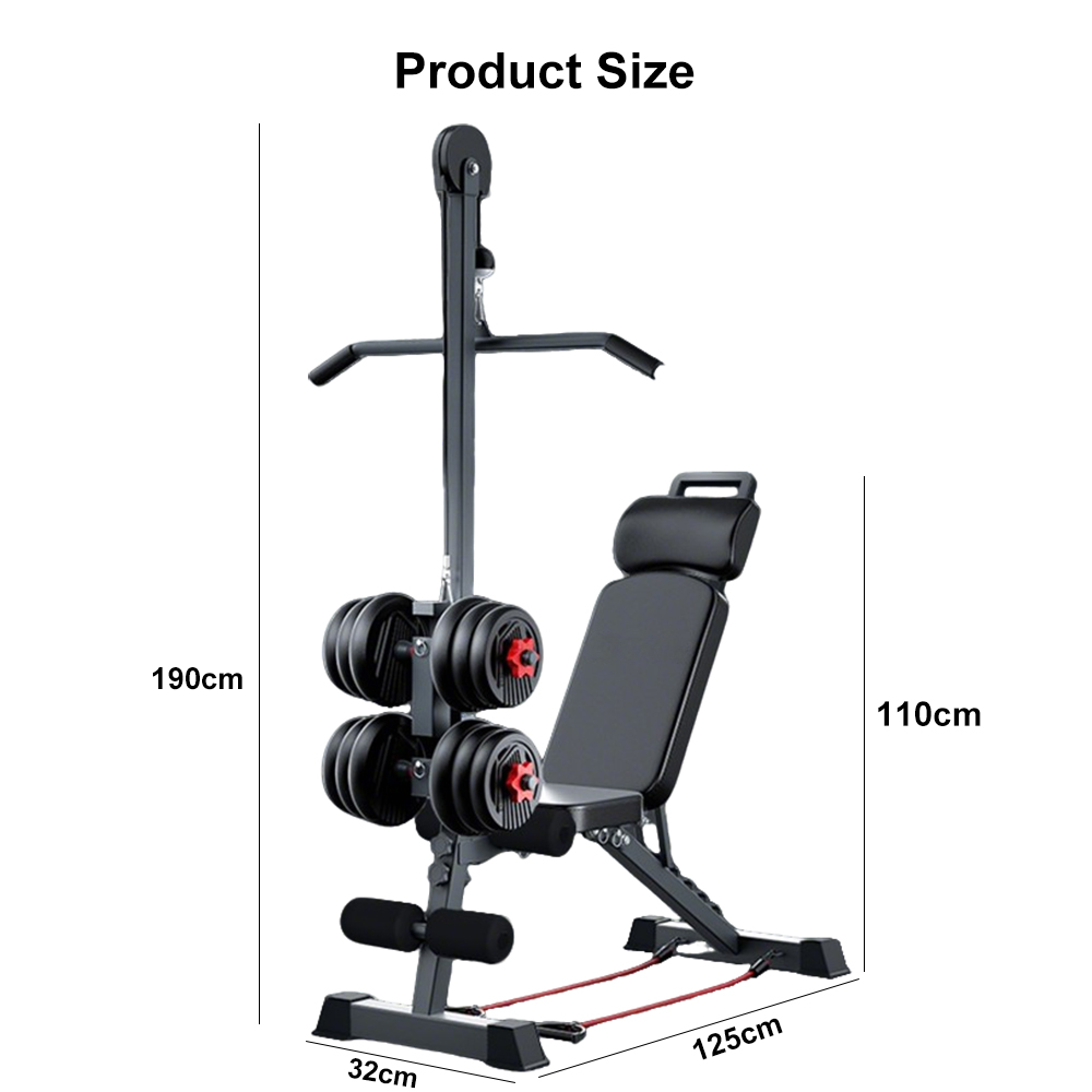 UTSPORTS Dumbbell Bench Home Fitness Sit-up Auxiliary Equipment Barbell ...