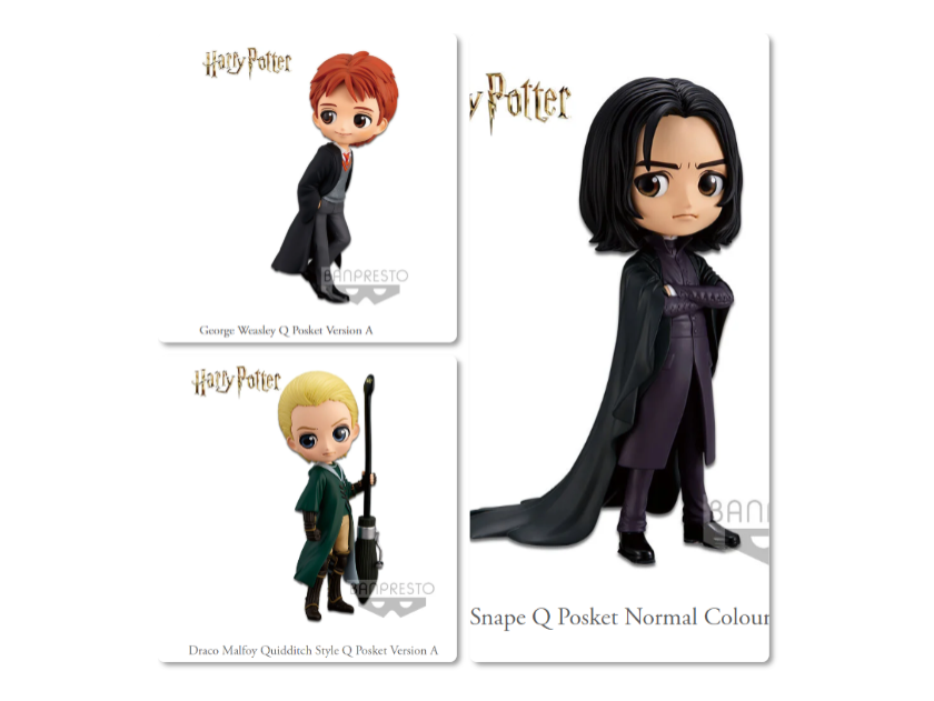 Qposket Harry Potter Collection - Severus Snape, Draco Malfoy, Ron ...