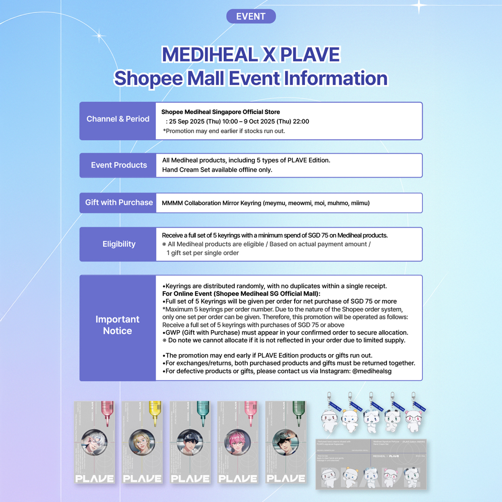 MEDIHEAL X PLAVE ESSENTIAL MASK BOX -10S [Madecassoside | Teatree ...