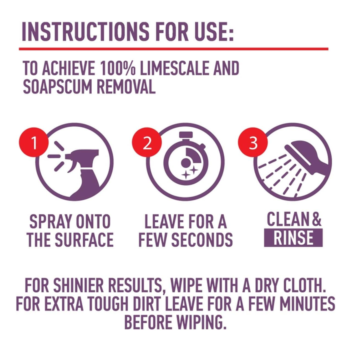 CIF Perfect Finish Limescale Remover Mould Remover Oven & Grill Cleaner ...