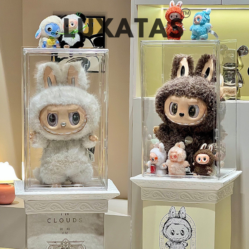 LUXATAS™ acrylic display case box 1000% & 400% Zimomo angel in the ...