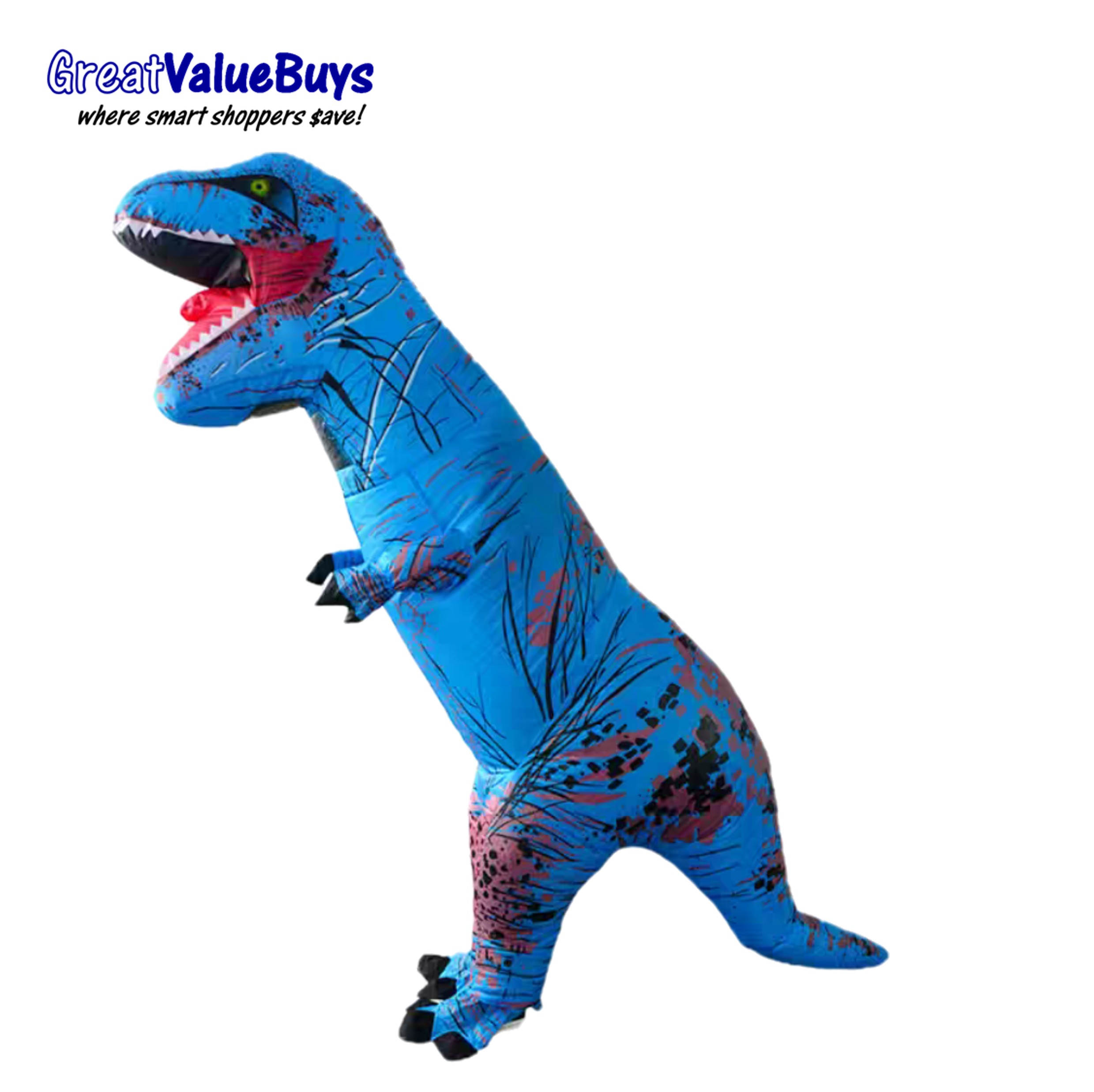 [SG stock] Halloween T-Rex Dinosaur Clown Sumo inflatable Costume ...