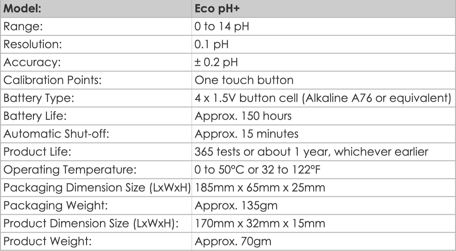 TRANS INSTRUMENT Eco pH+ pen (pH test) | Shopee Singapore