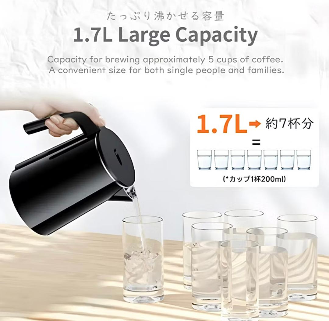 Iona 1.7L Cordless Cool Touch Stainless Steel Kettle GLK1701 | GLK 1701 ...