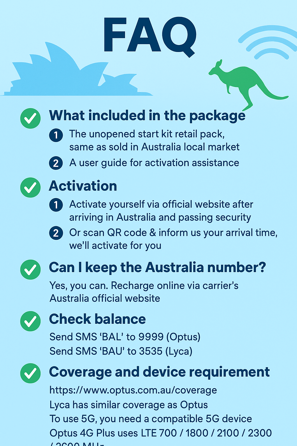 BEST Australia SIM Card in Original Package 5G/4G Local Australian ...