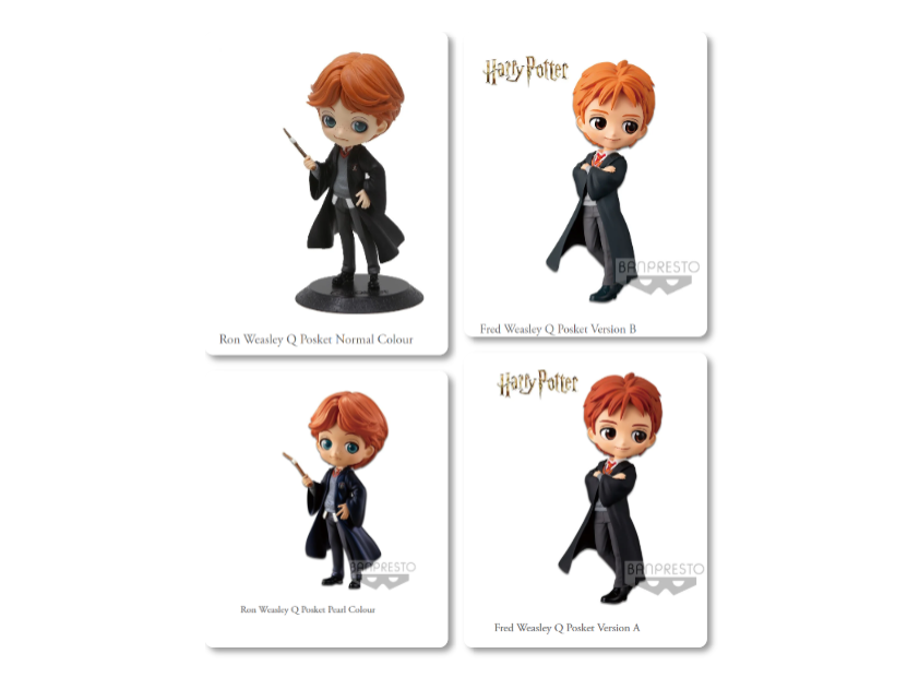 Qposket Harry Potter Collection - Severus Snape, Draco Malfoy, Ron ...
