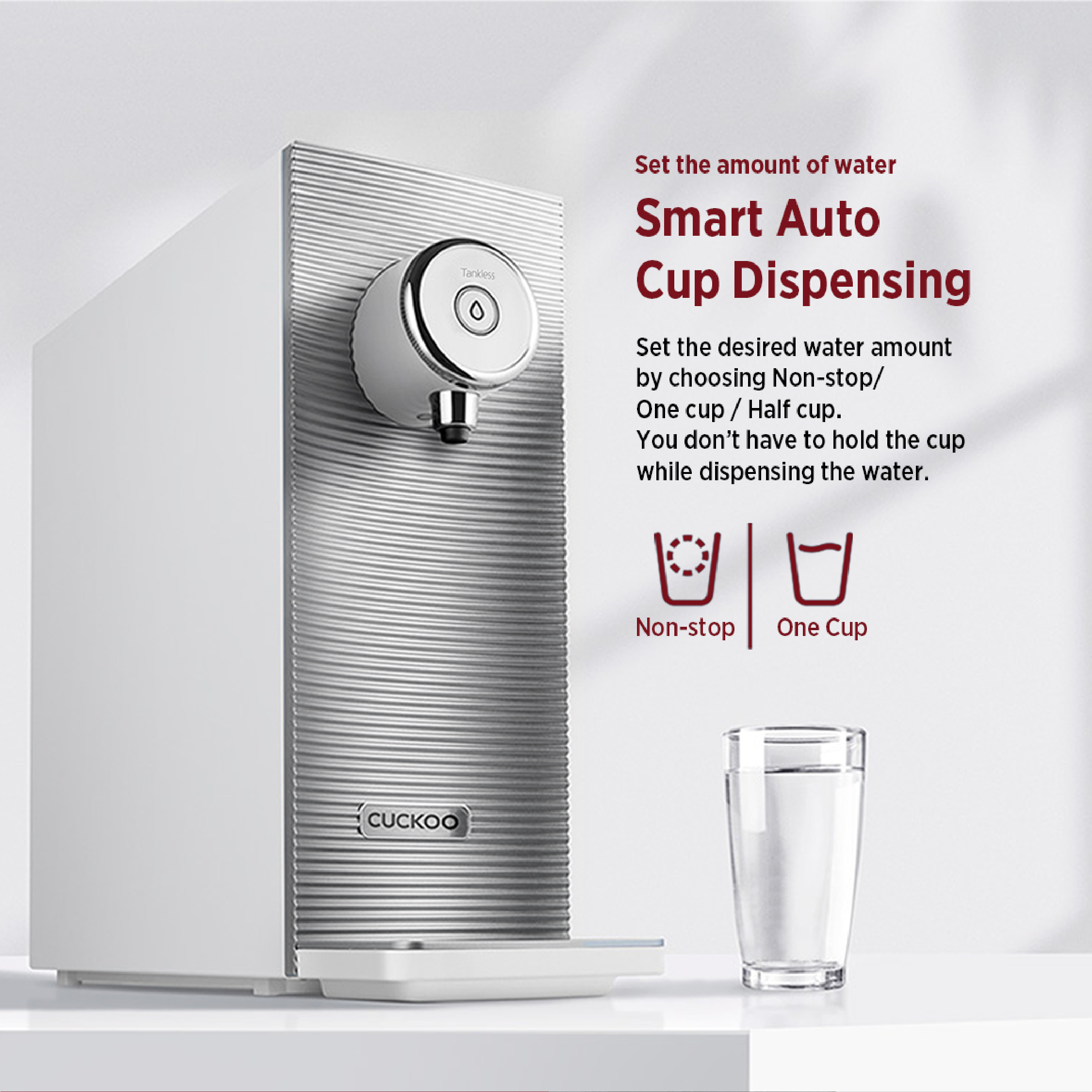 CUCKOO Marvel Water Purifier | Tankless | Super Space Saving Design ...