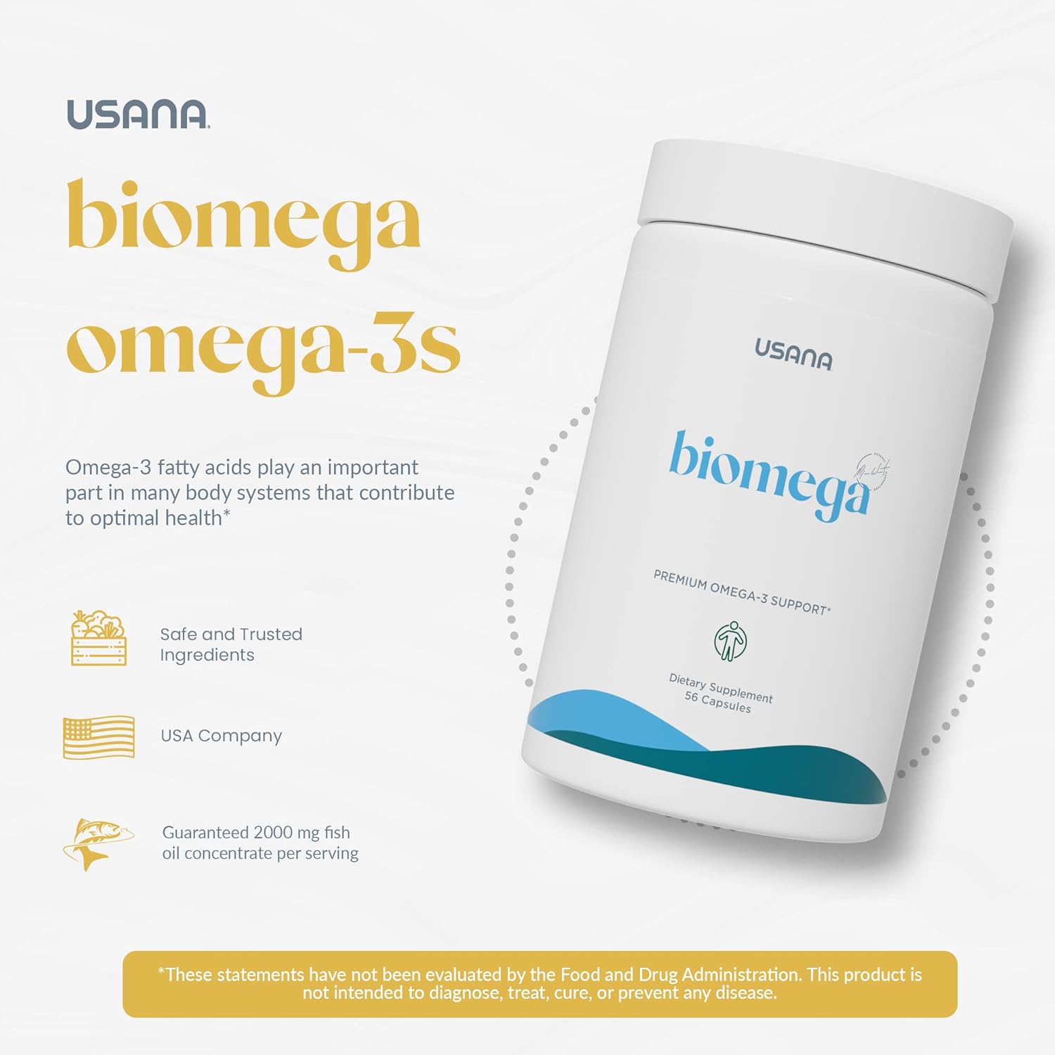 [Ready SG Stock] USANA BiOmega® | 56 Tablets | Omega-3 + Vitamin D ...