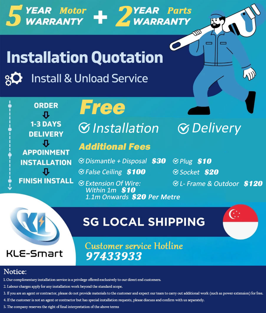 【Local Ready Stock Delivery & FREE INSTALLATION】Automated Laundry Rack ...