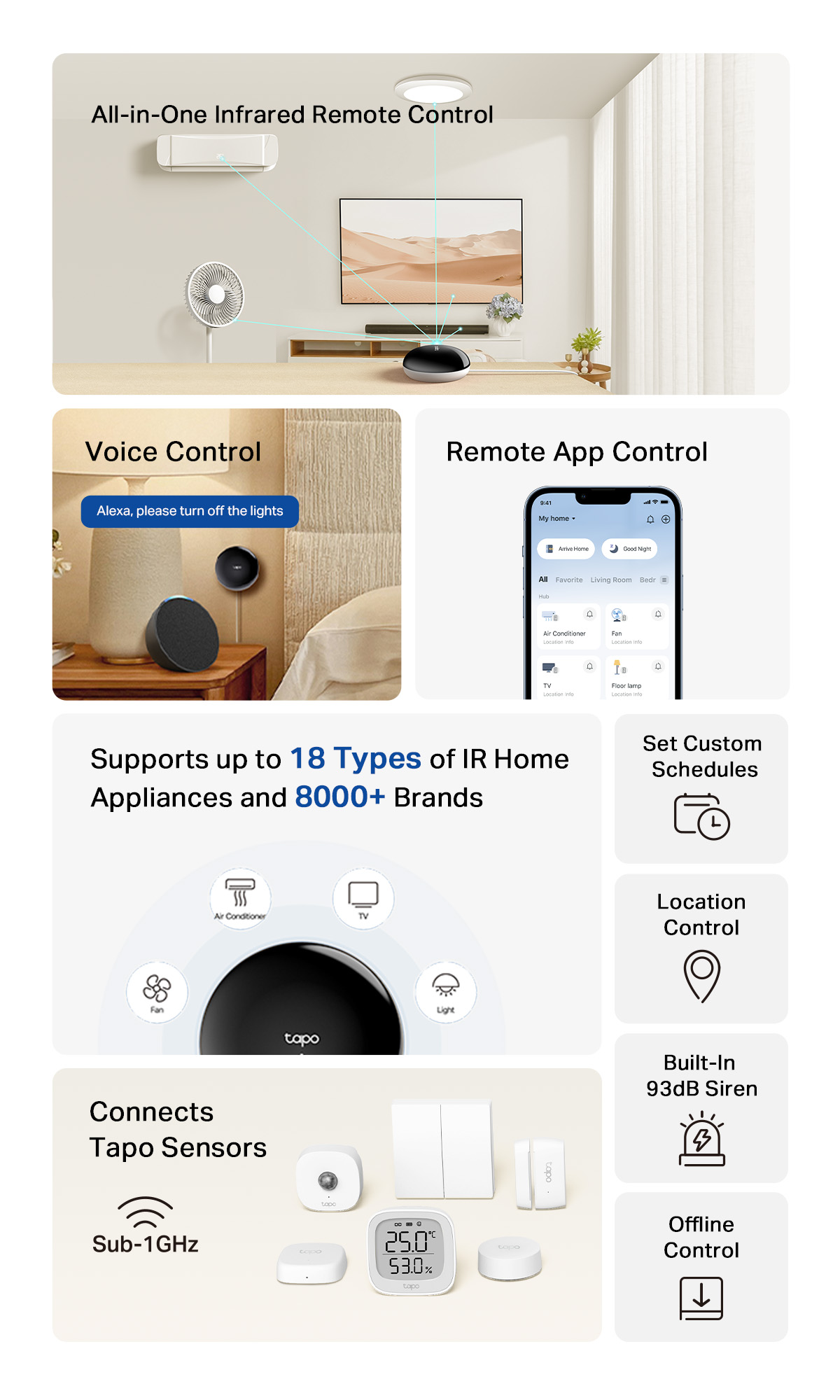 TP-Link Tapo H110 Smart IR & IoT Hub | Shopee Singapore
