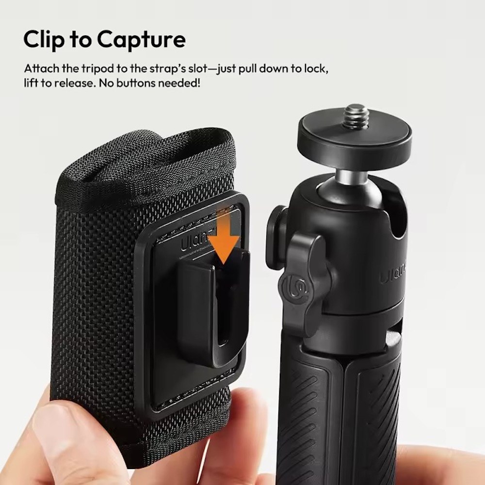 Ulanzi MT88 ClipMate Tripod Selfie Stick Velcro Backpack Bag Strap ...
