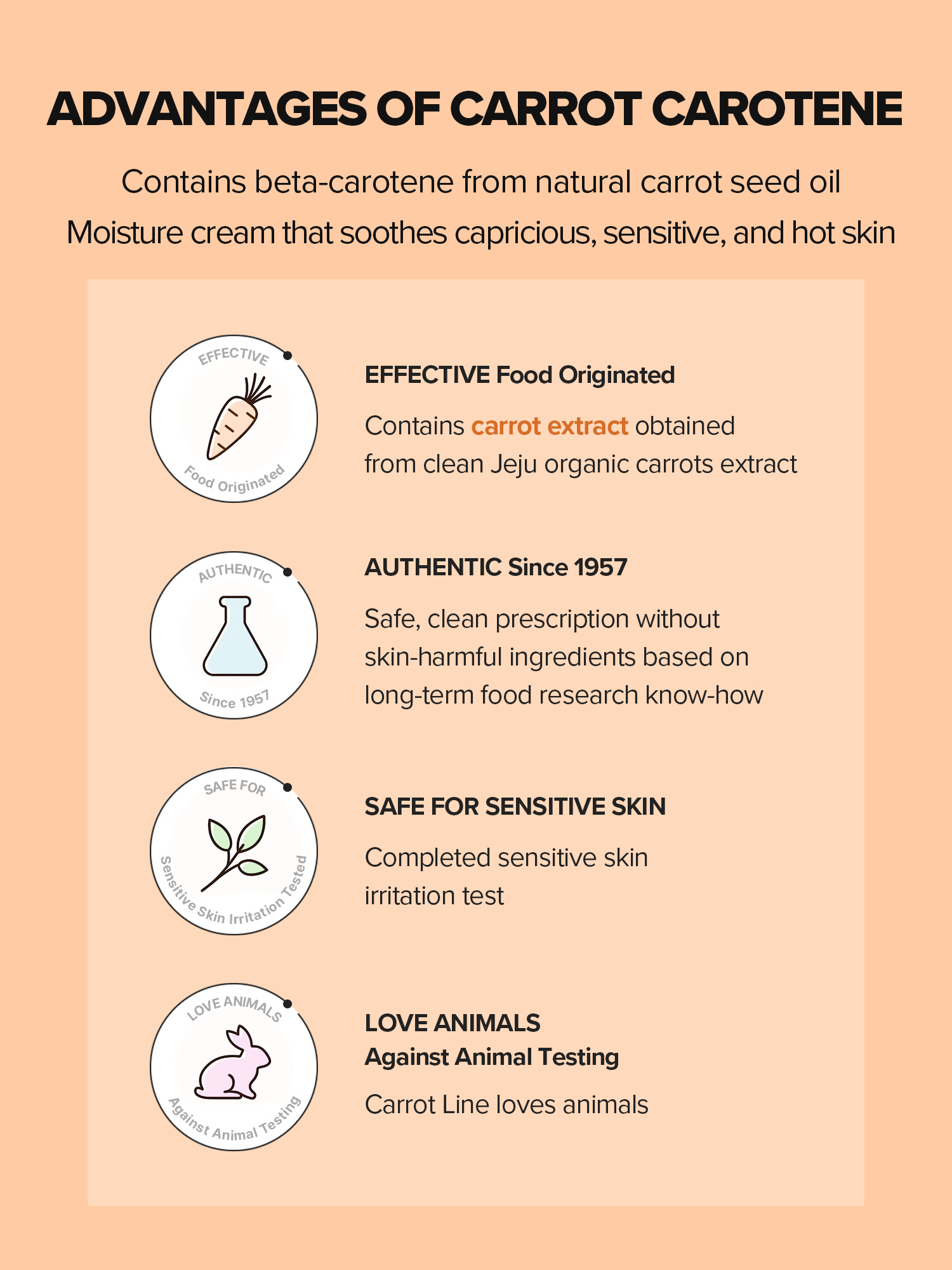[SKINFOOD Official] Carrot Carotene Relief Cream 70ml / Soothing ...