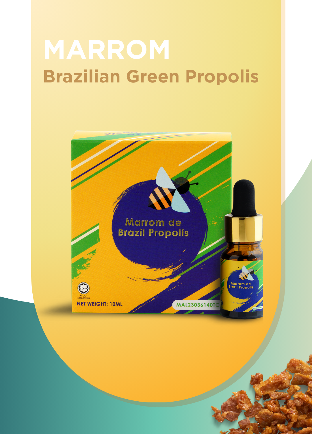 [NOV PROMO] Marrom de Brazil Propolis Brazilian Green 10ml | Immune ...