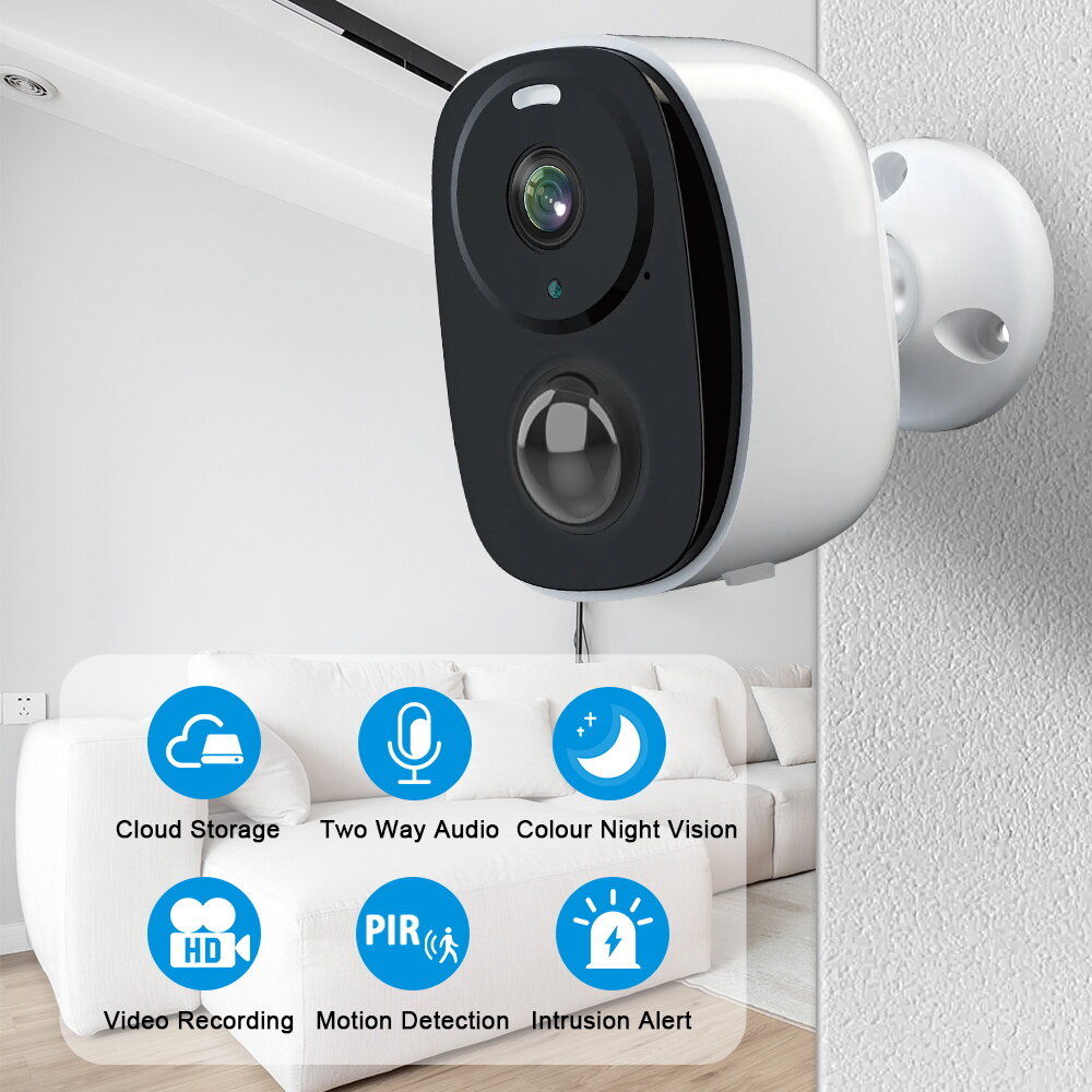 wireless battery wifi cctv camera 5G cctv Camera for home ip security ...