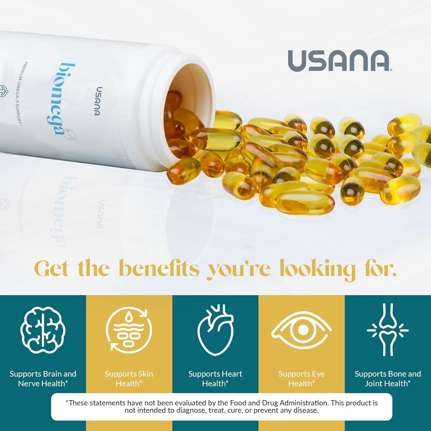 [Ready SG Stock] USANA BiOmega® | 56 Tablets | Omega-3 + Vitamin D ...