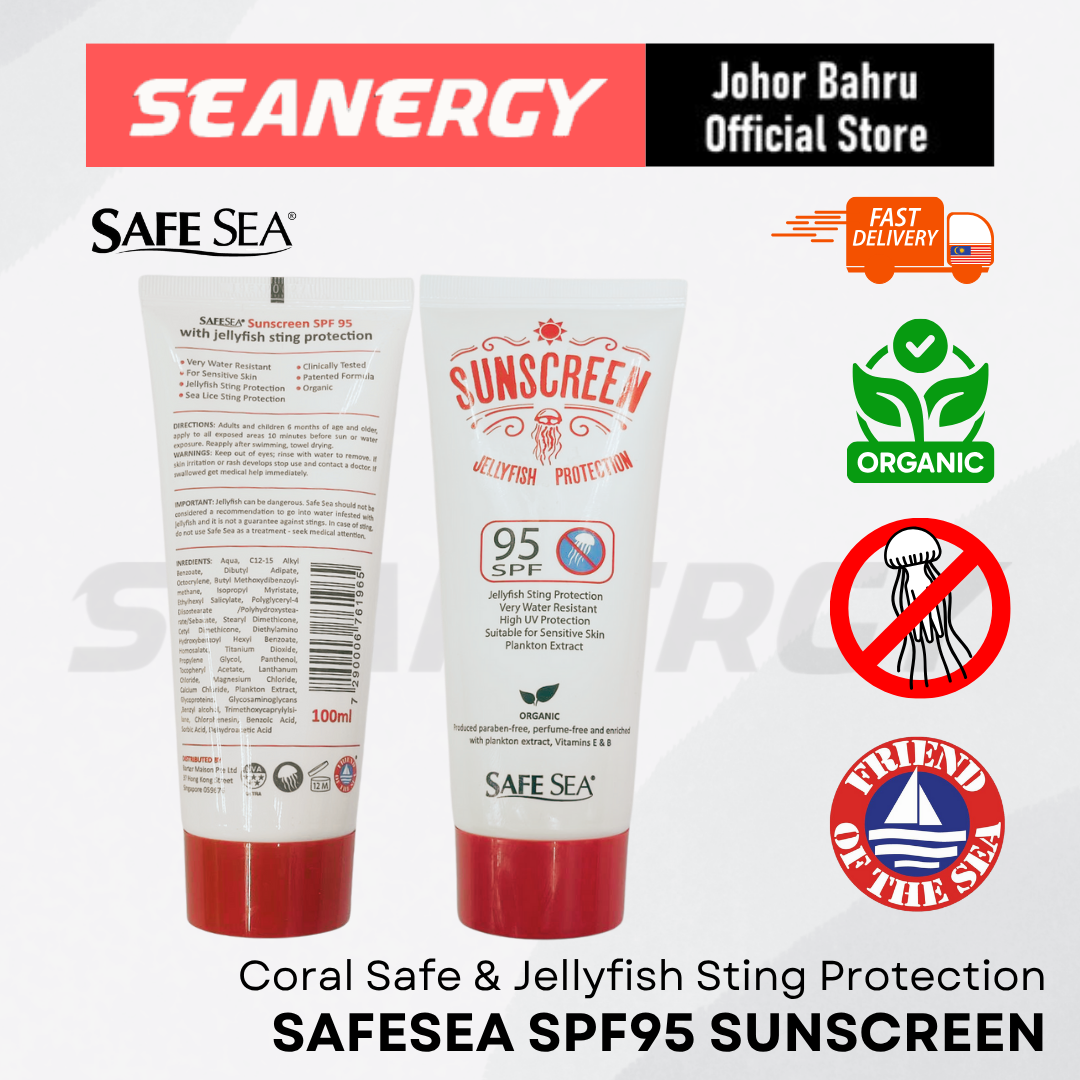 [EXPIRY JUN 2027] Safe Sea Coral Safe Sun Screen Sun Block SPF 95 Anti ...