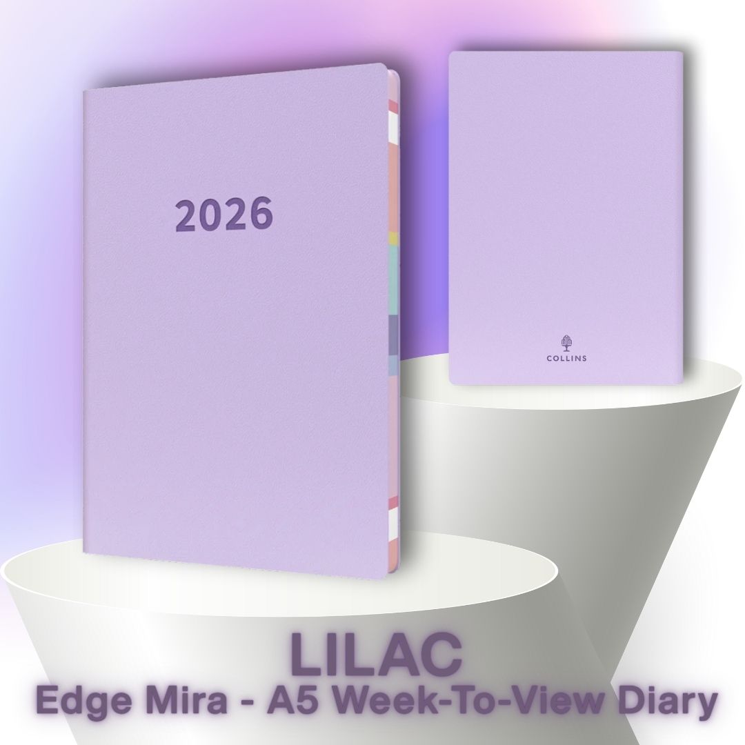 [SG] COLLINS 2026 Edge Mira A5 Week To View Planner [Evergreen ...