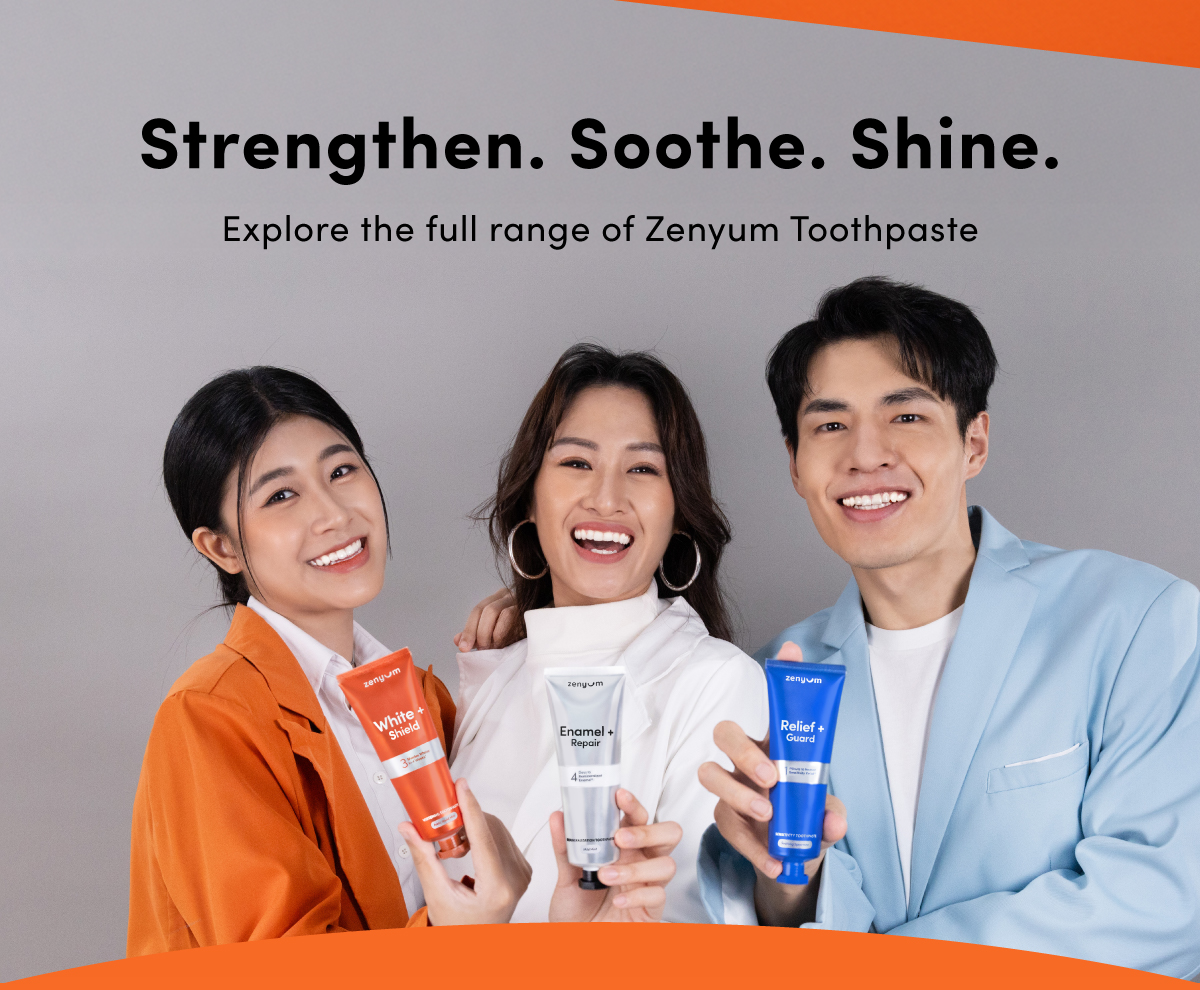 Zenyum Toothpaste Trio (Remineralization/Sensitivity/Whitening ...