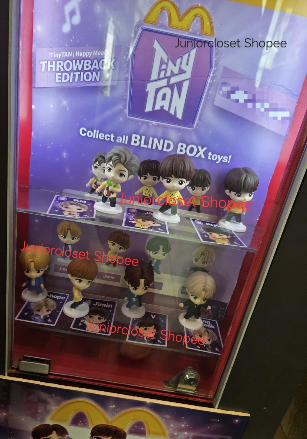🆕️ in box Authentic Happy meal Mcd McDonald's BTS Tiny tan Figure ...