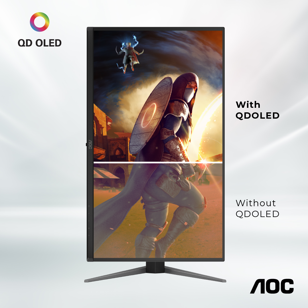 AOC Q27G4SD 27" QHD 360Hz QD-OLED 0.03ms Gaming Monitor | Shopee Singapore