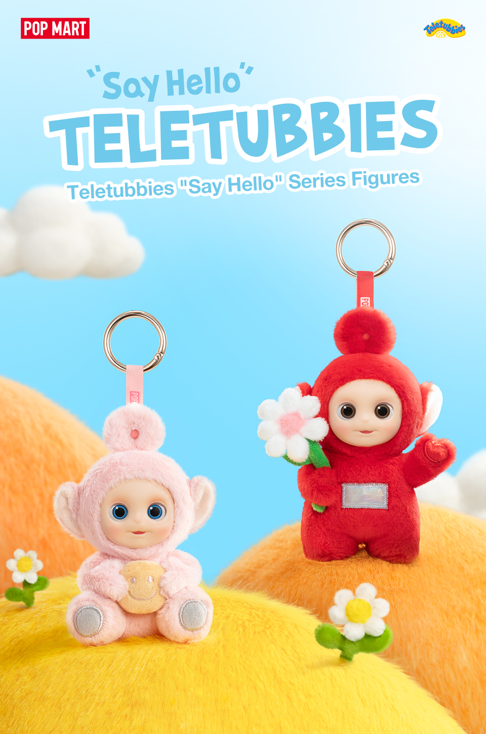 POP MART Teletubbies "Say Hello" Series Figures Blind Box Action Toys ...