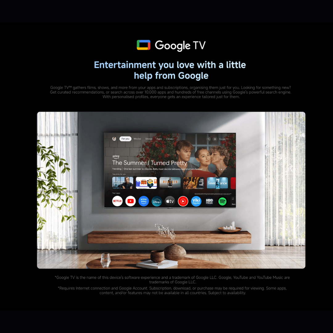 Xiaomi S Pro Mini LED 55"/65"/75" Google TV | QD Mini LED | 144 Refresh ...