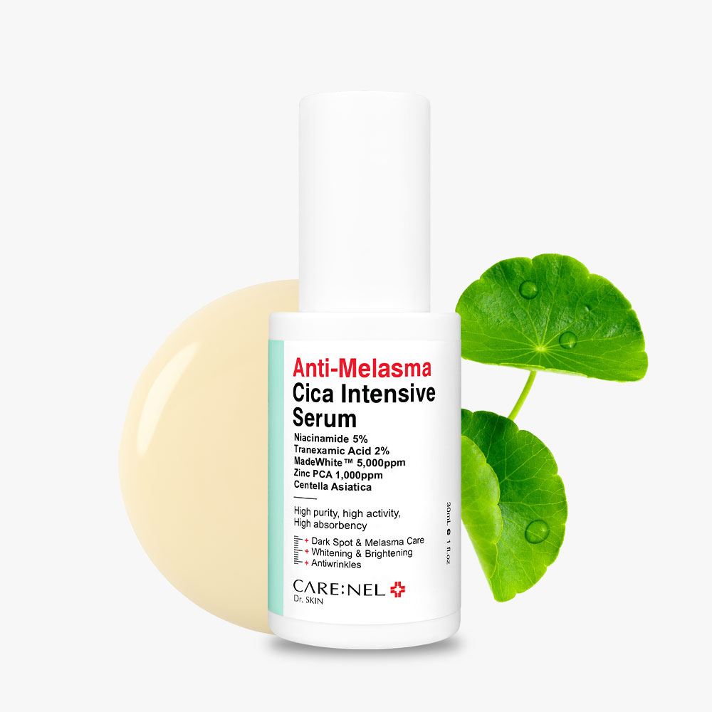 CARENEL CICA Serum Anti-Melasma Niacinamide Centella Asiatica Dark Spot ...
