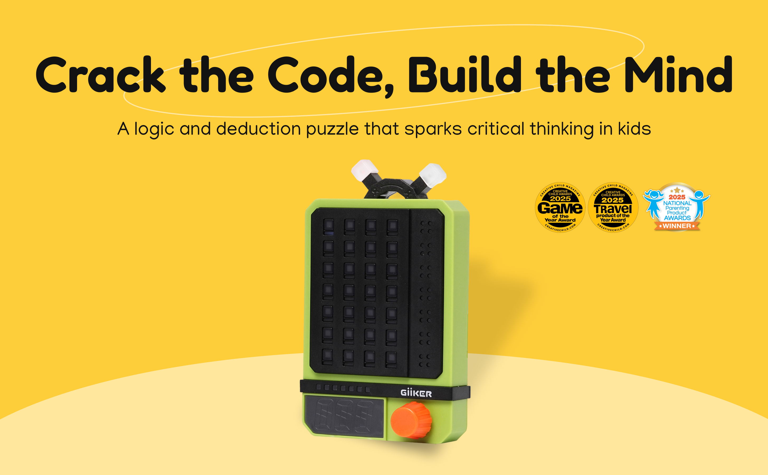 GiiKER Super Decoder – Code-Breaking Puzzle Game for Kids 5+ | 5% Off ...