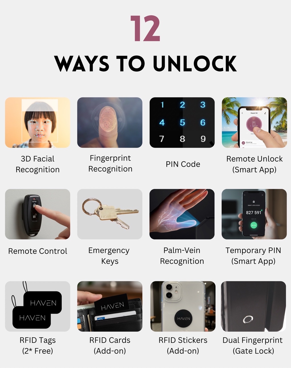 🔥 FREE INSTALLATION | Haven Oracle+ Sync Digital Lock (Value Bundle ...