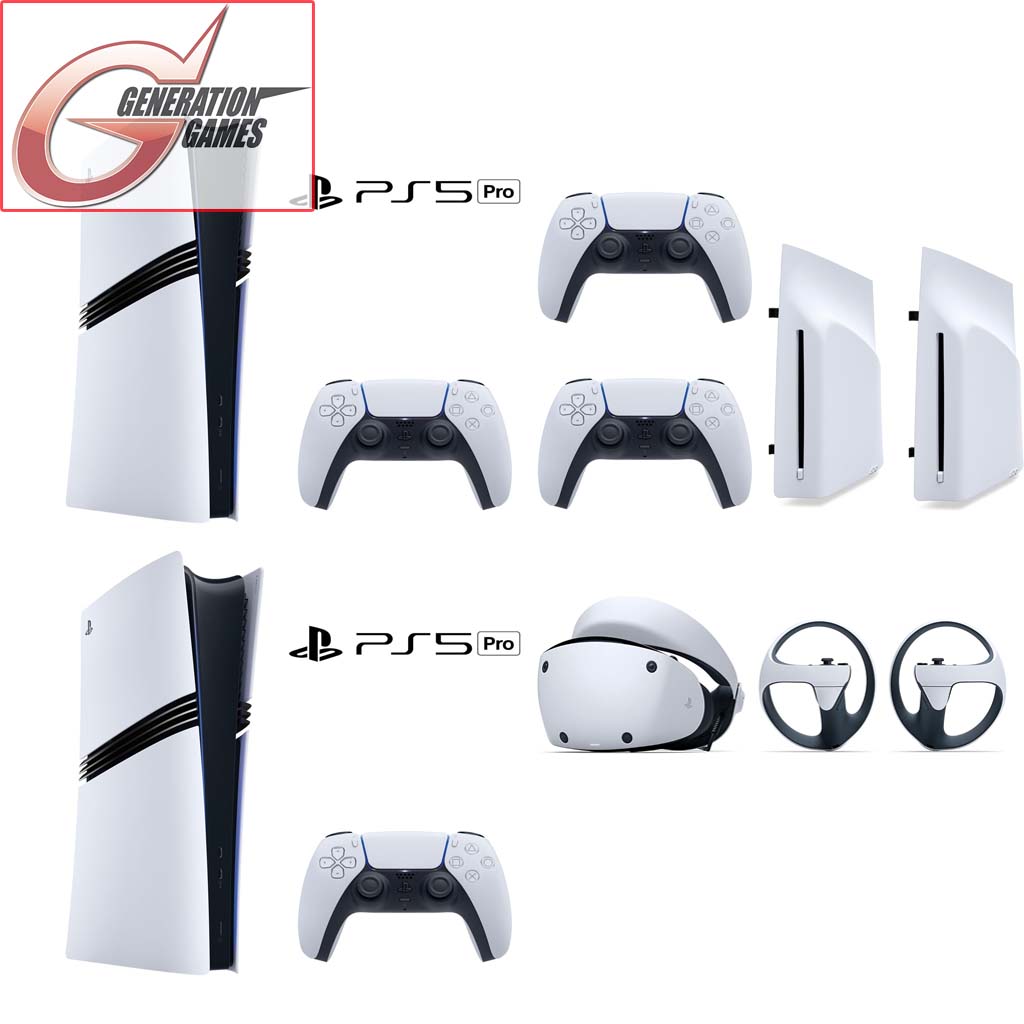 PS5 Pro Console x 02 + PSVR2 + 2 Disc Drive + 2 Controller Ultimate Bundle | Shopee Singapore