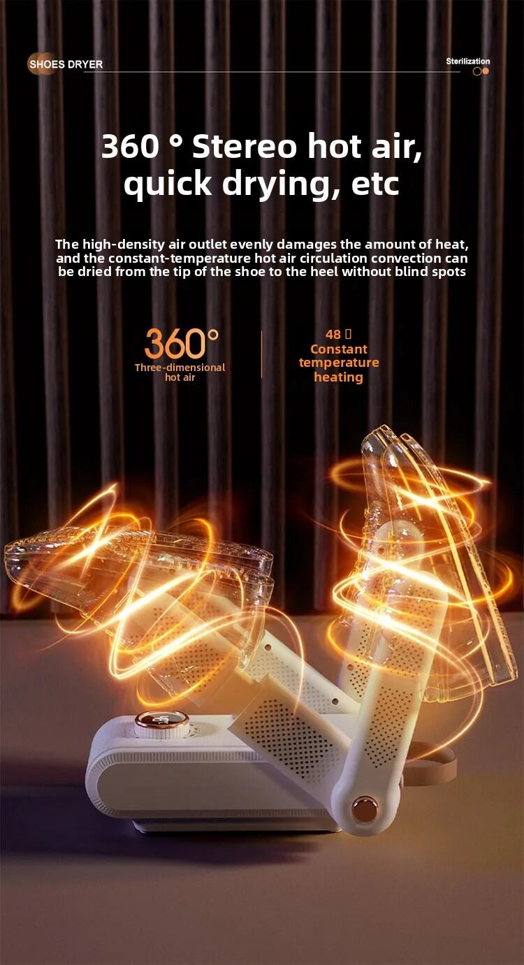 Multi Portable Fast Shoes Dryer Foldable Electric Shoe Heater UV Smart ...