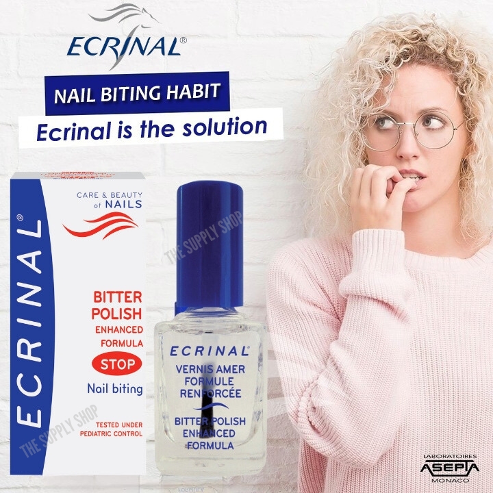 Ecrinal Bitter Polish Stop Nail Biting | Cuccio Fight The Bite ...