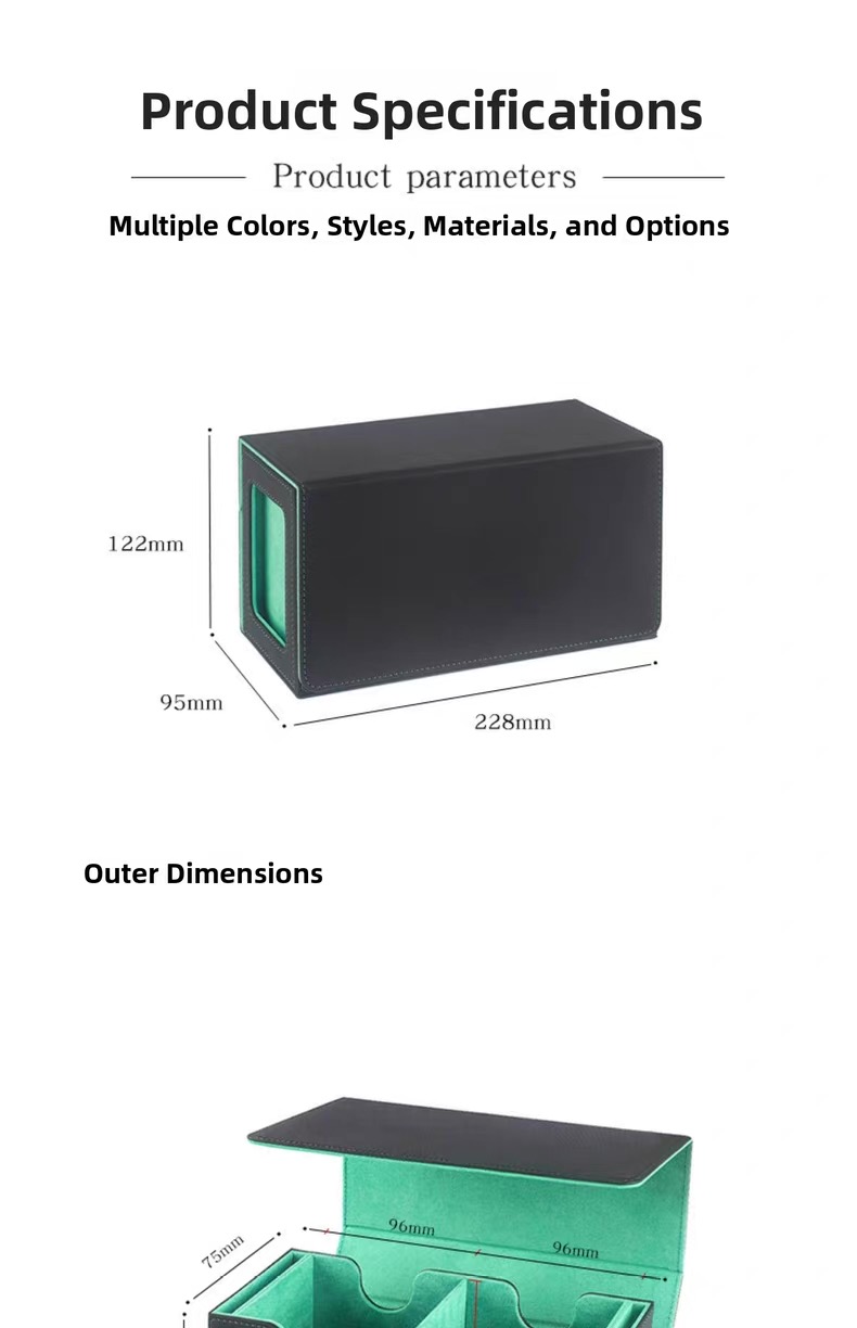 Magic the Gathering Dual Commander Deck Box (Green) | Shopee Singapore