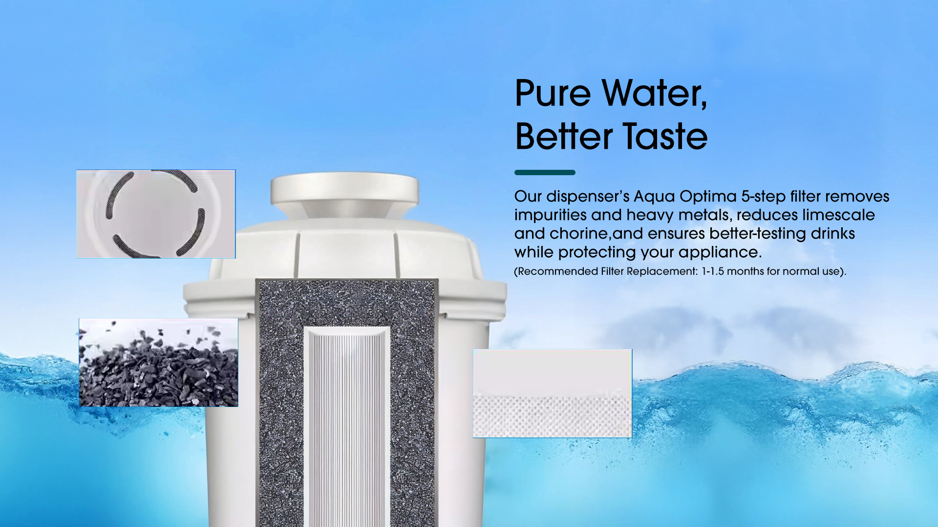EuropAce SteamO Hot Water Dispenser | EWP3250E | Boils in 5 seconds ...