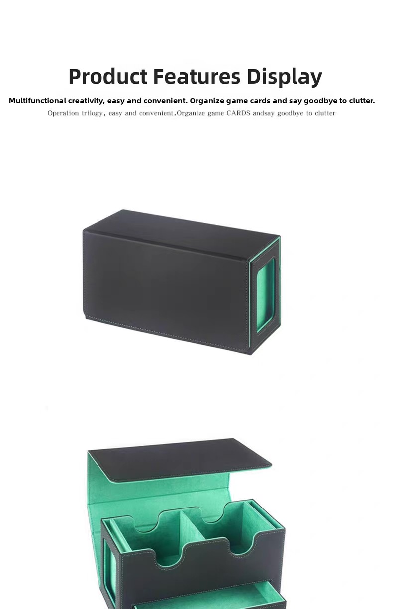 Magic the Gathering Dual Commander Deck Box (Green) | Shopee Singapore