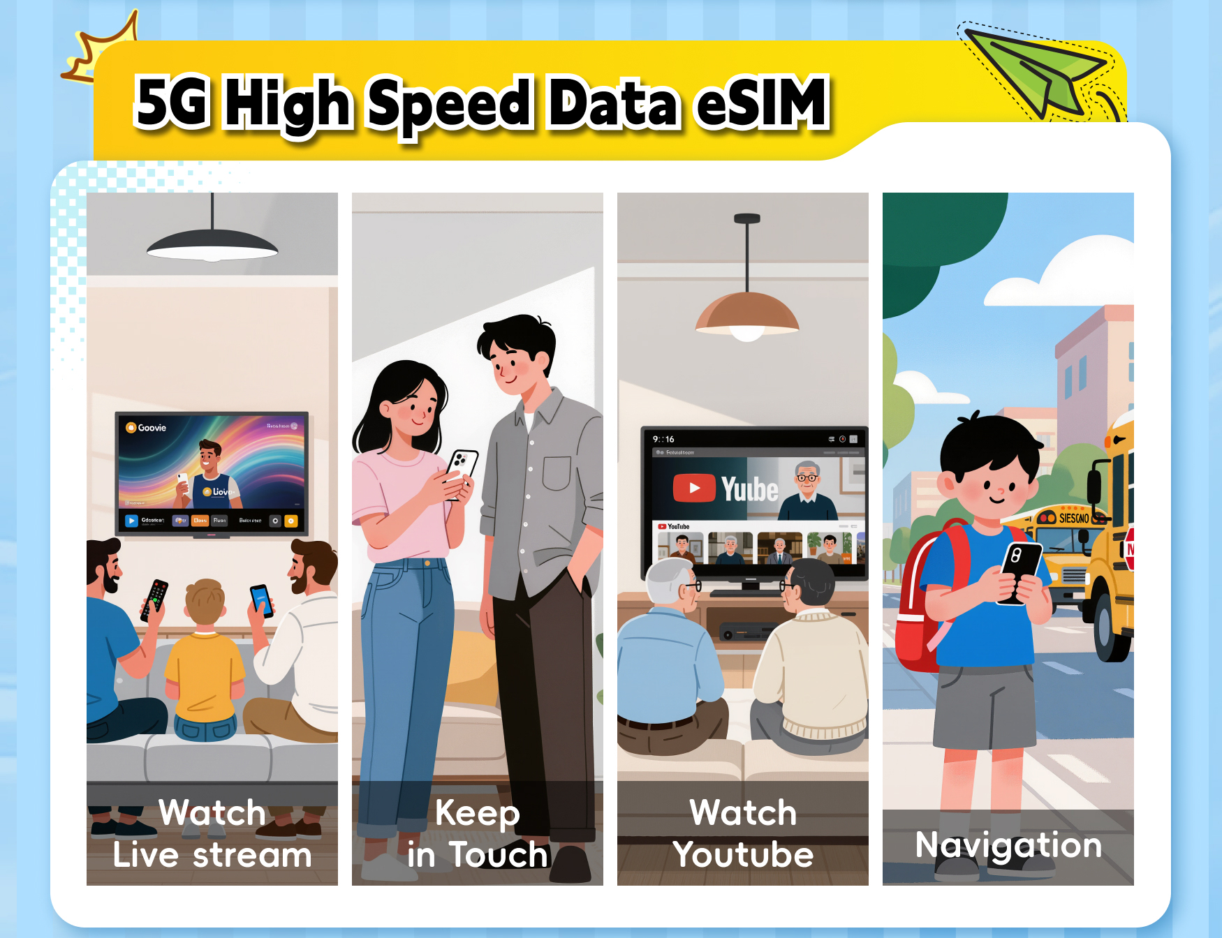 Malaysia eSIM 5G High Speed 1-30 Days 500MB-15GB Unlimited Data ...