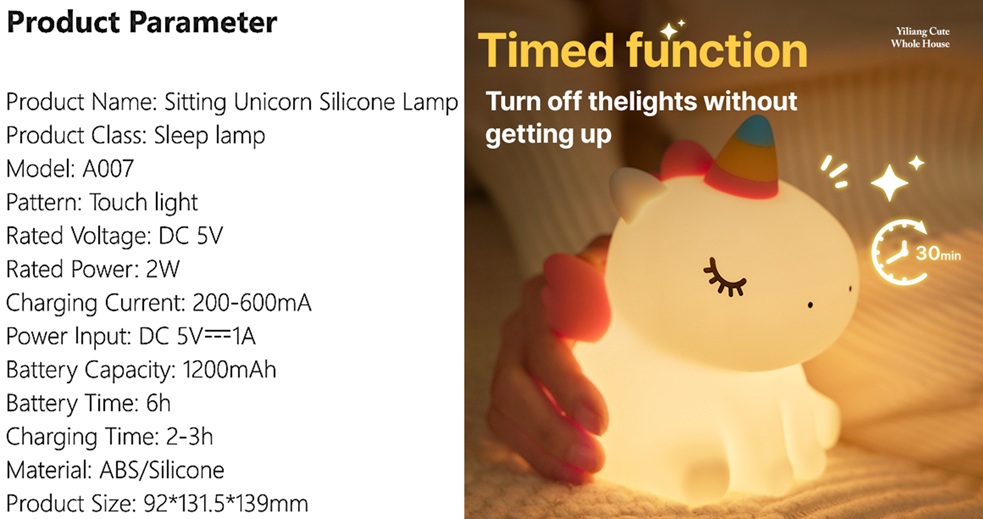 [SG Stock] Cute Table Lamp Night Light Duck Quby Capybara Lamp Gift ...