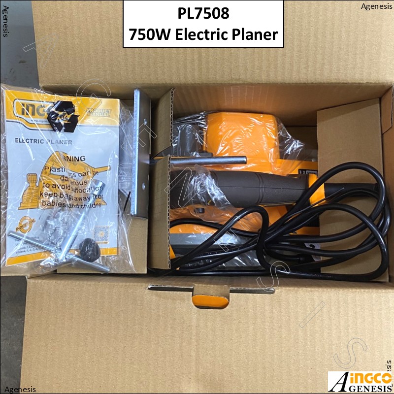 INGCO 750W Electric Planer PL7508 | Shopee Singapore